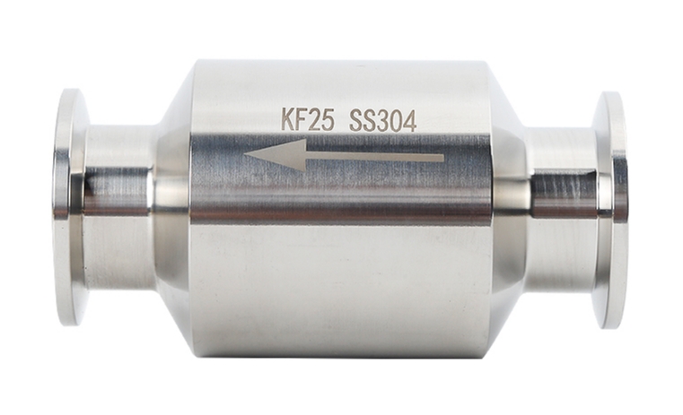 KF/NW Flange Polished Vacuum Check Valve KF16 KF25 KF40 KF50 SS304 ...