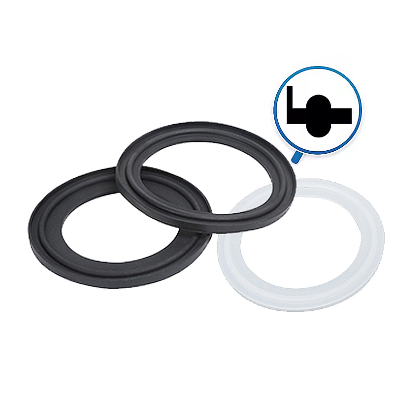3A/DIN Sanitary Lipped Clamp Gasket Silicon/EPDM/FKM/PTFE High Quality ...