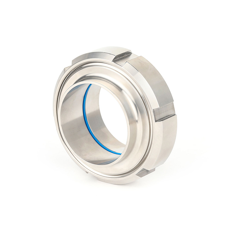 SS304/SS316L Sanitary SMS Union Pipe Fitting Stainless Steel Rotary DIN ...