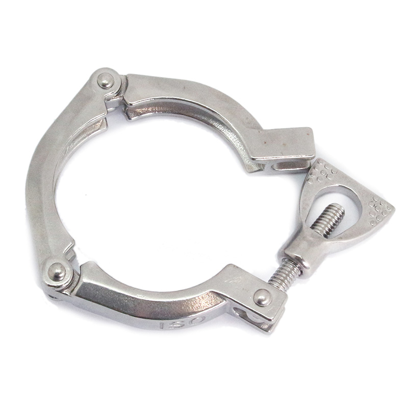 13 ISO-3P Heavy Duty Three Pieces Clamps 3A/DIN32676/JIS Sanitary SS304 ...