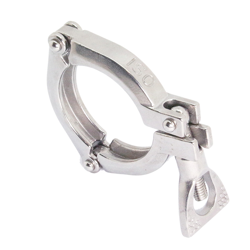 13 ISO-3P Heavy Duty Three Pieces Clamps 3A/DIN32676/JIS Sanitary SS304 ...