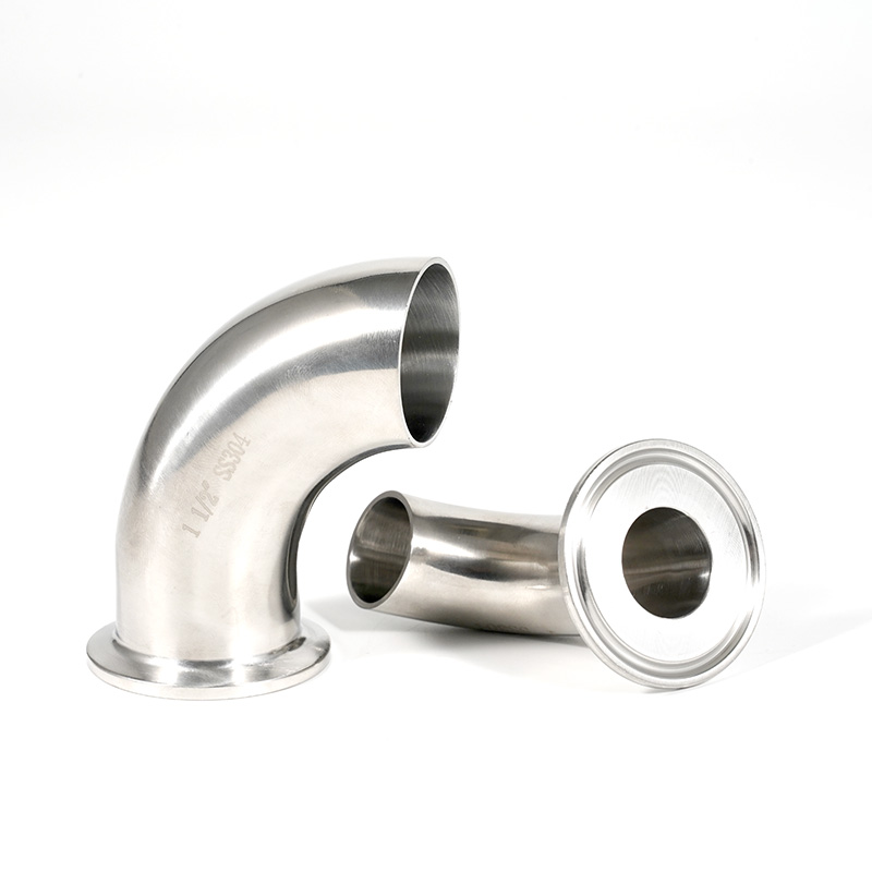 SS304 SS316L JIS Weld/Clamp 90/45 Degree Elbows Stainless Steel Short ...