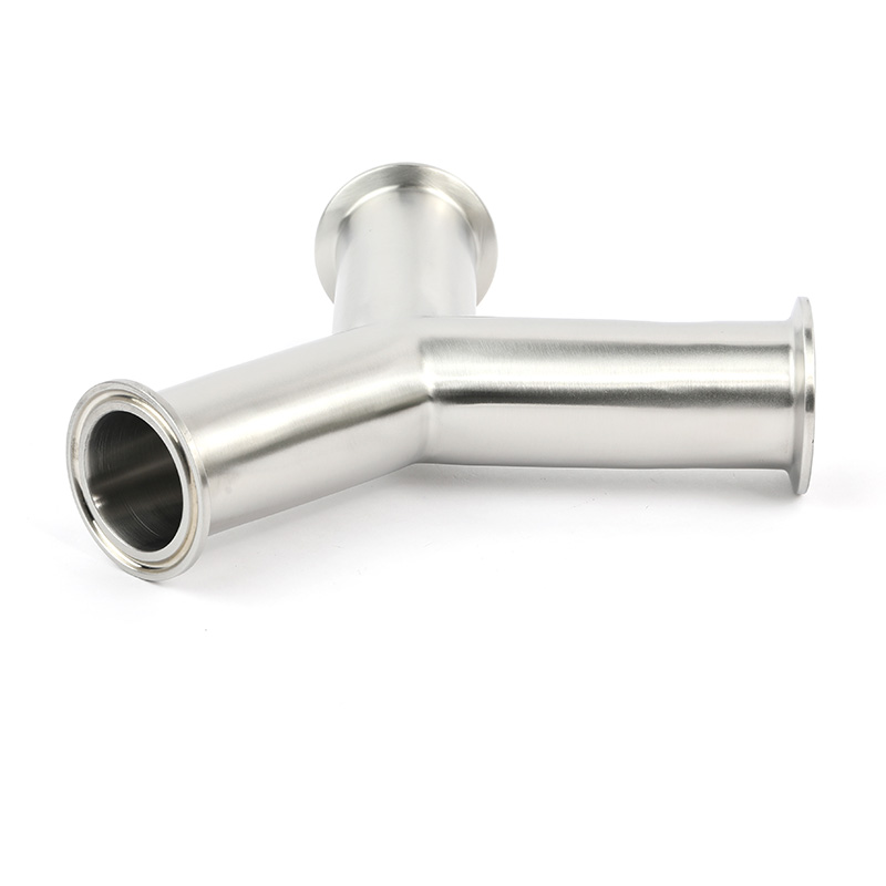 Sanitary 28BMP Clamp True Y-type Tee SS304/SS316L Clamp Fittings for ...