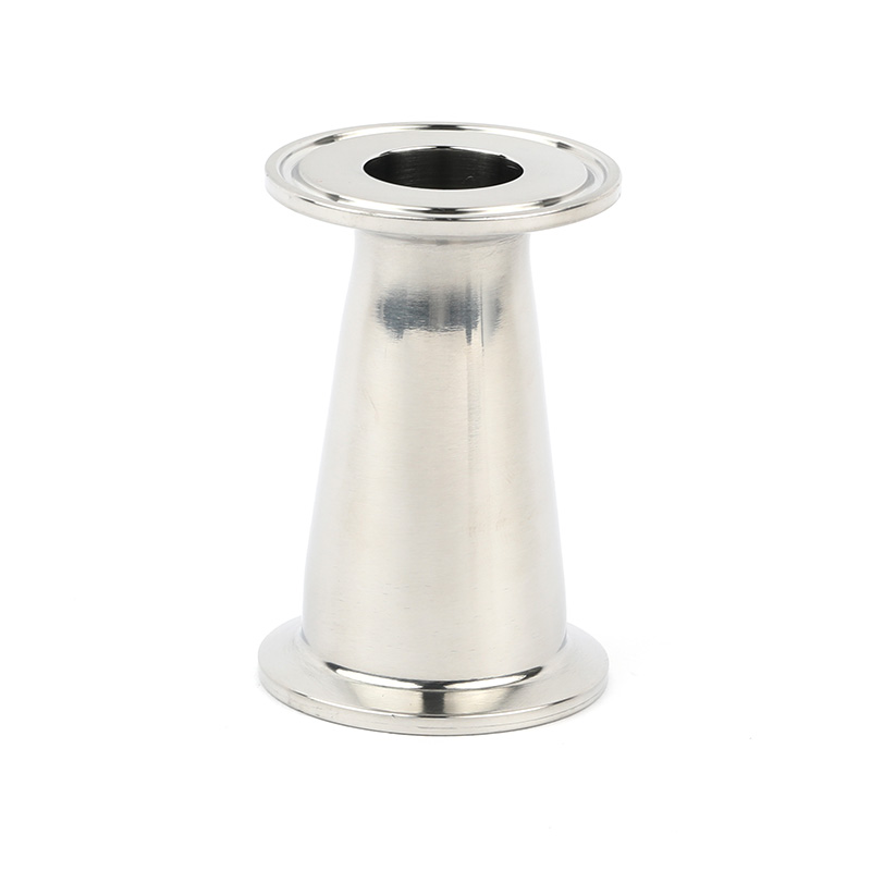 Connection Clamp Reducer DIN Sanitary SS304 SS316L Eccentric Tri Clamp ...