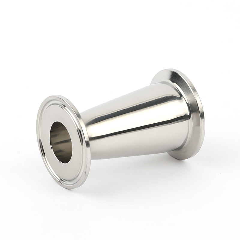 Connection Clamp Reducer DIN Sanitary SS304 SS316L Eccentric Tri Clamp ...