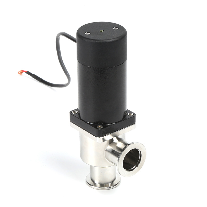 SS304 SS316L Vacuum Electromagnetic Angle Valve Stainless Steel ...