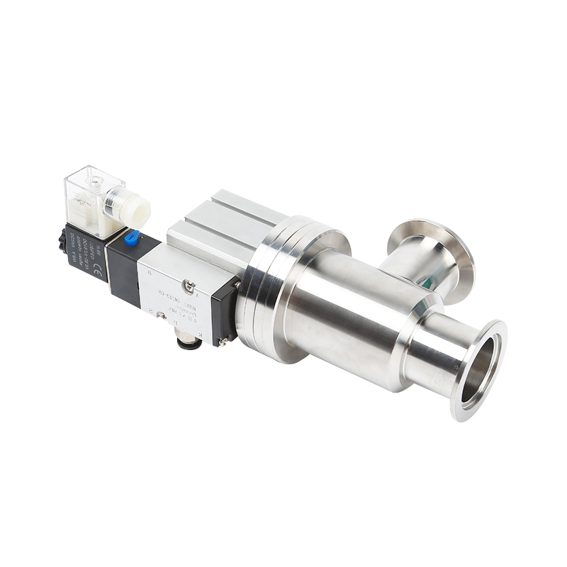 Pneumatic L Type KF Angle Valves with Bellow Stainless Steel KF16-50 ...