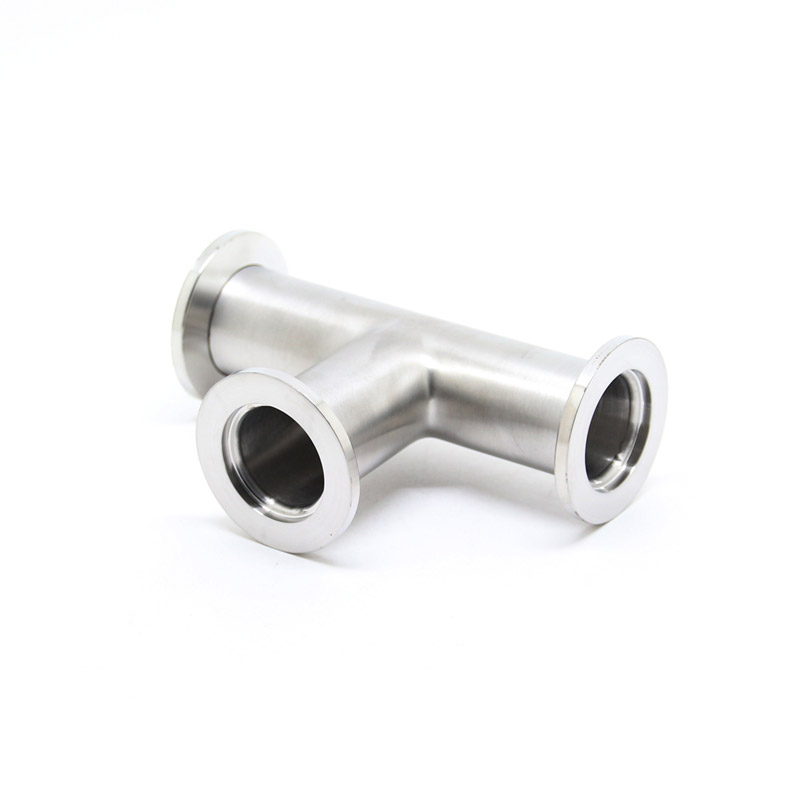 KF vacuum tee - QiMing stainless Co.,Ltd